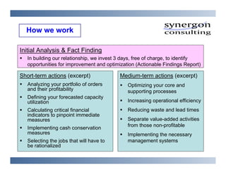 Synergon Short Presentation [Read Only] | PDF