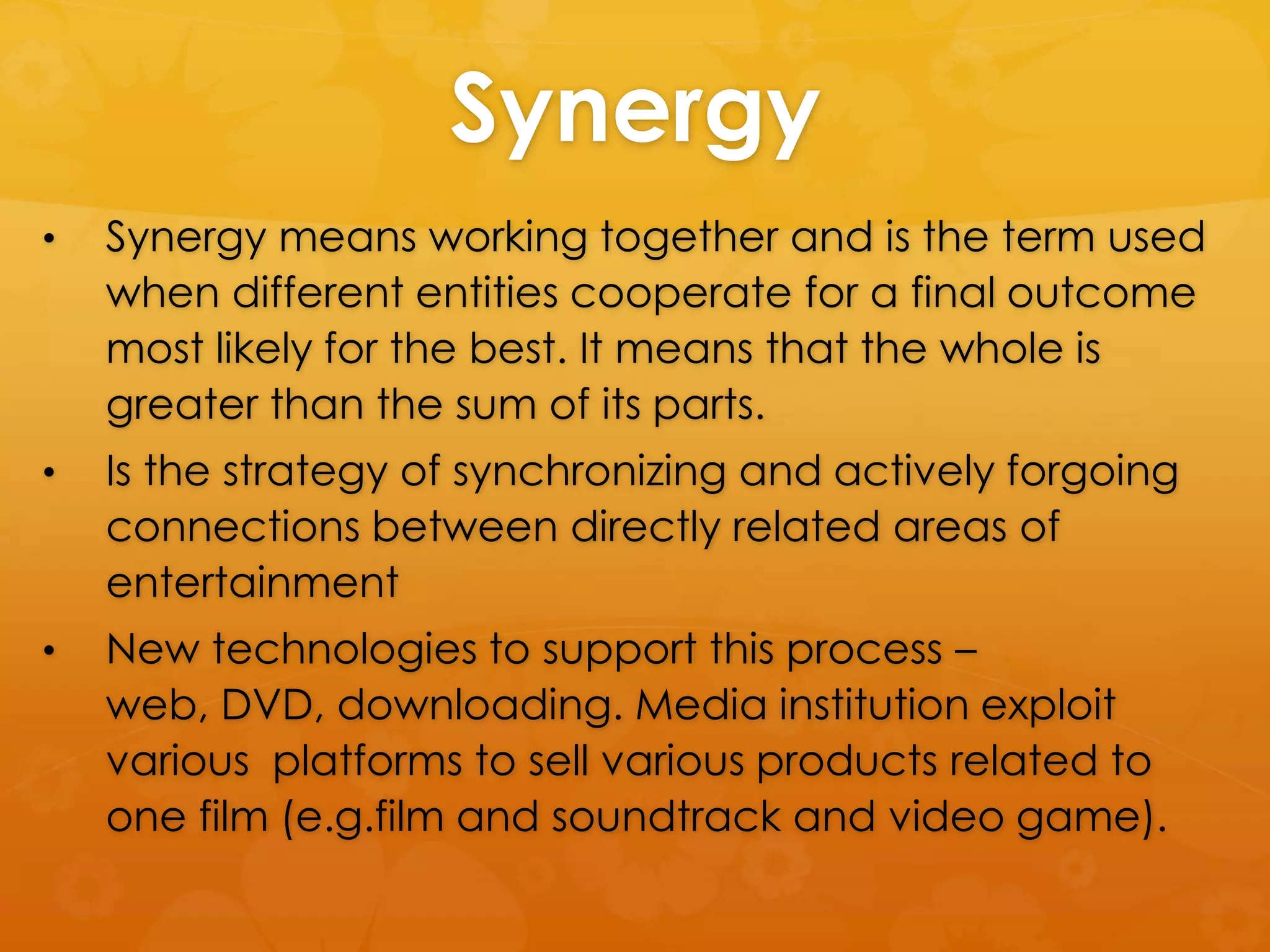 Synergy Powerpoint | PPTX