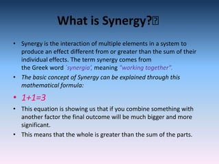 Synergy | PPT