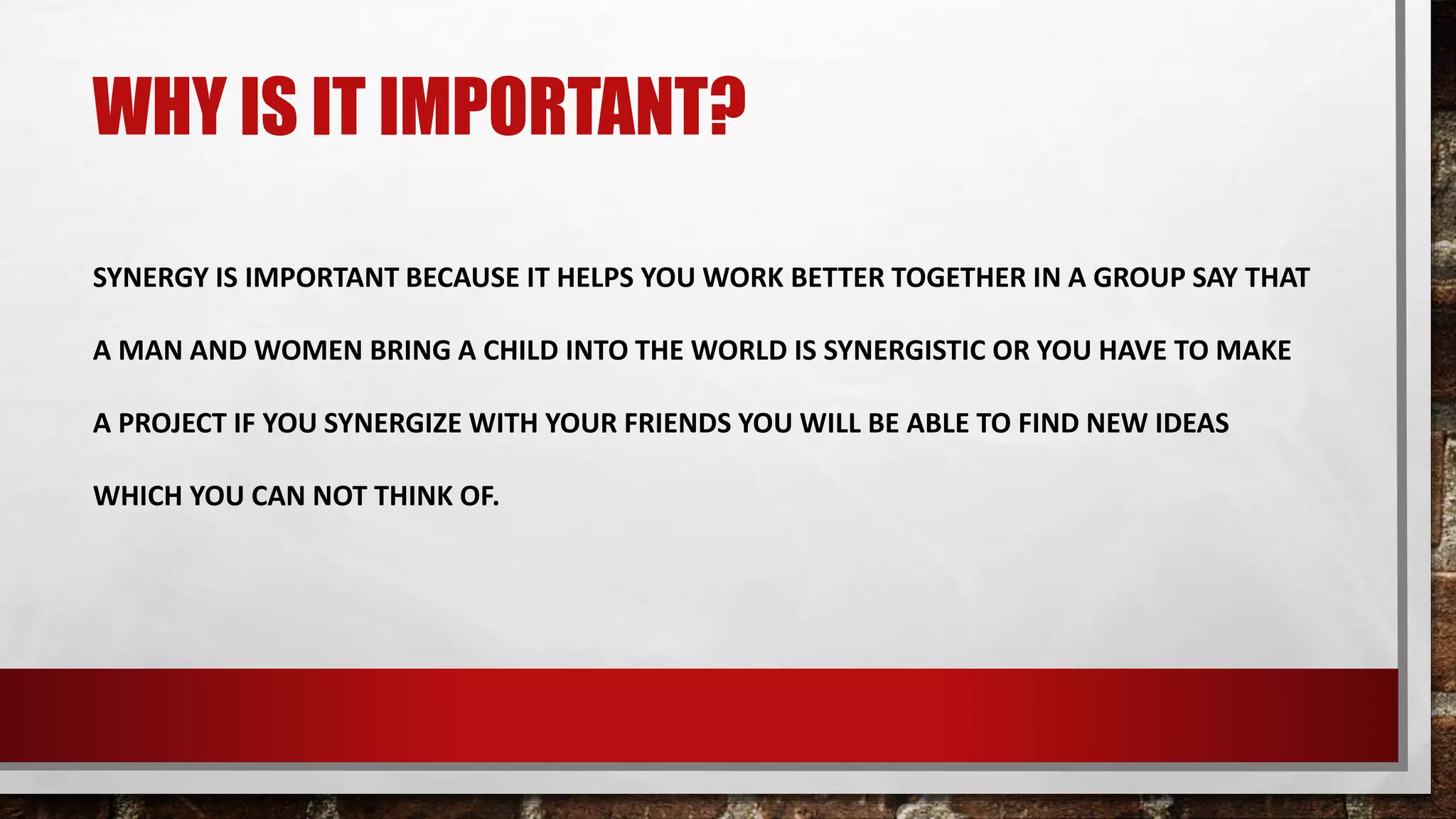 Habit 6 Synergize Stephen Covey | PPTX
