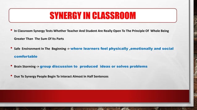 Habit 6 Synergize Stephen Covey | PPTX