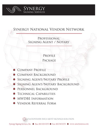 Synergy Package | PDF