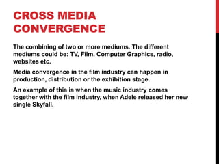 Synergy and Cross Media Convergence | PPT
