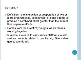 Synergy and Convergence | PPTX