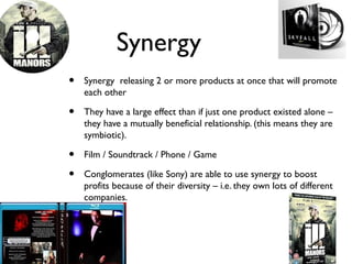 Synergy and cross media convergence | PPT