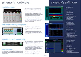 Synergy brochure english | PDF