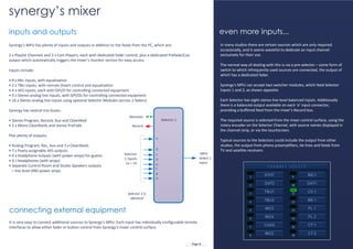 Synergy brochure english | PPT
