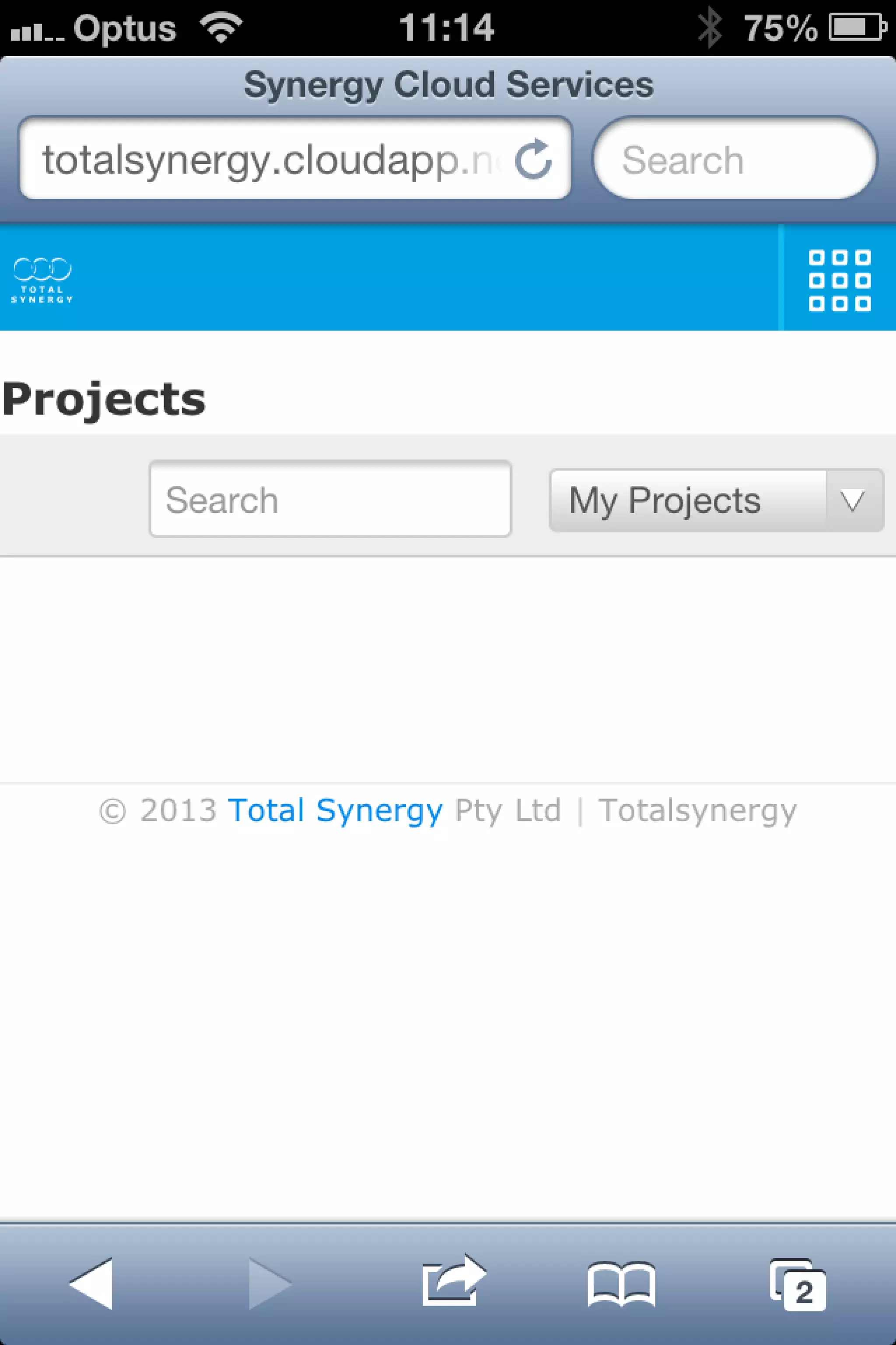 Synergy Cloud App – mobile screenshots | PDF