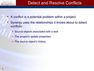 Understanding Synergy Conflicts | PPT | Computing | Technology & Computing