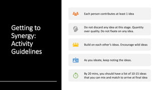 Synergy exercise | PPTX