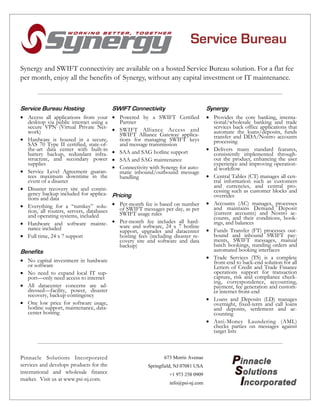 Synergy Fact Sheets | PDF | Credit Cards | Personal Debt