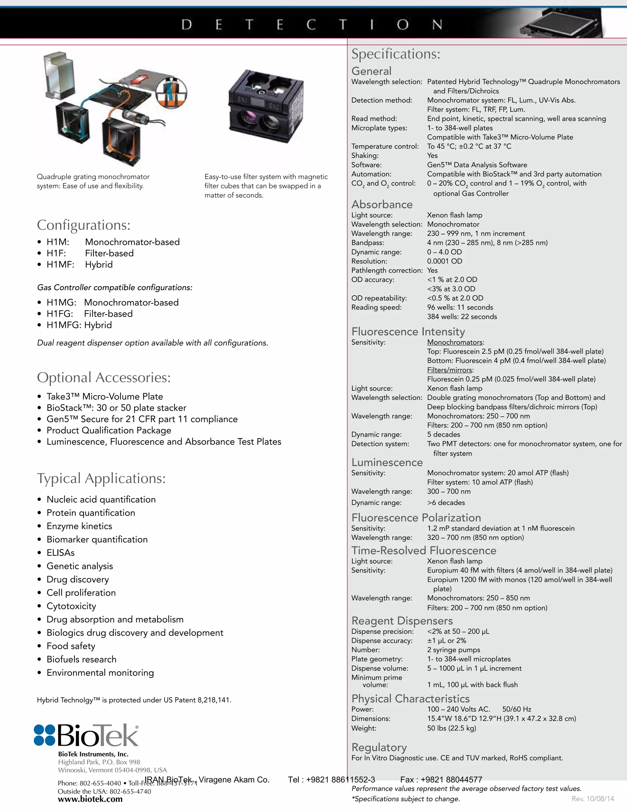 Synergy h1 single sheet english | PDF