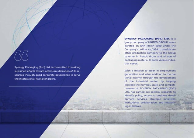 synergy packaging company profile.pdf | Pet Supplies | Pets