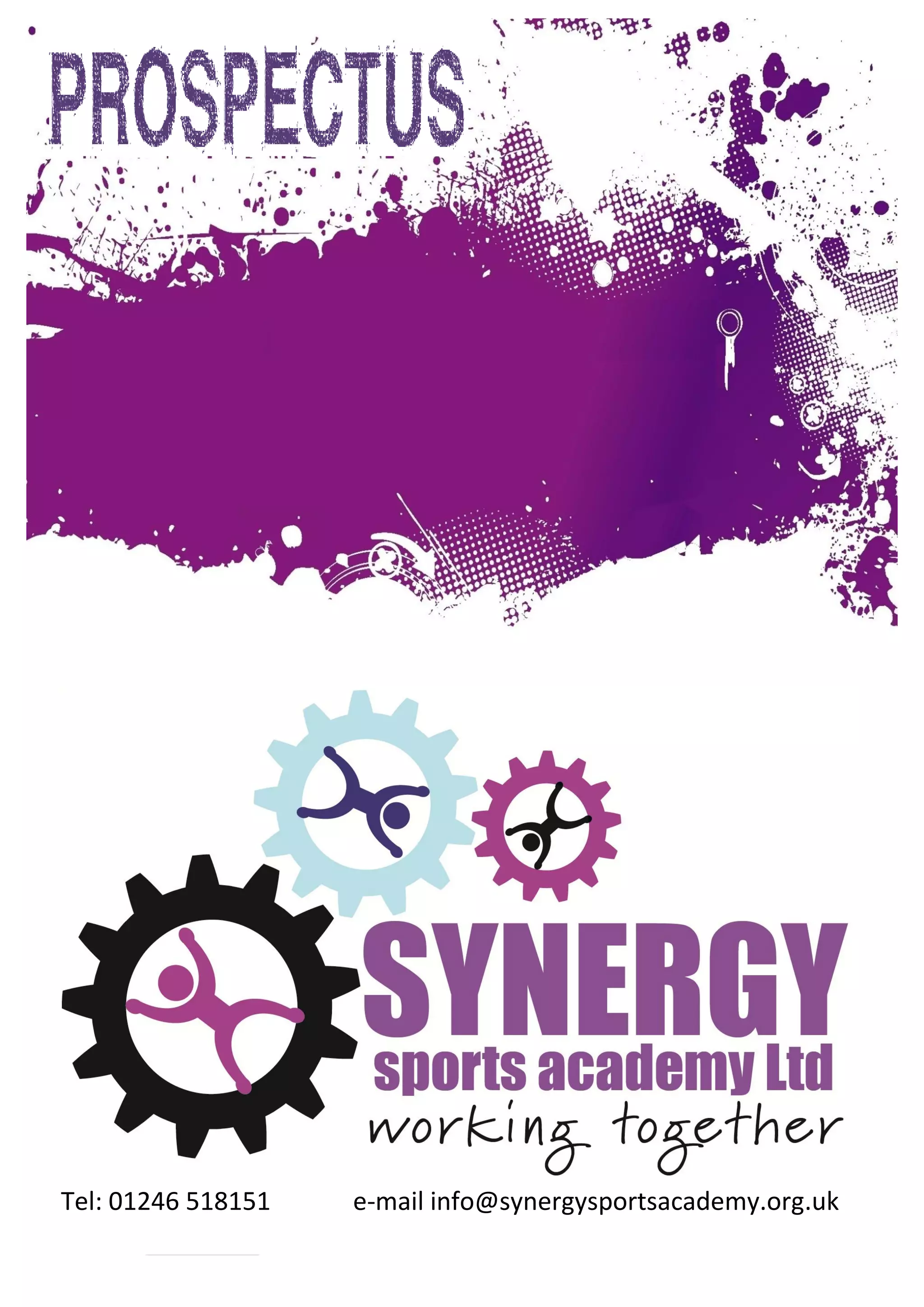 Synergy Sports Academy Prospectus | PDF