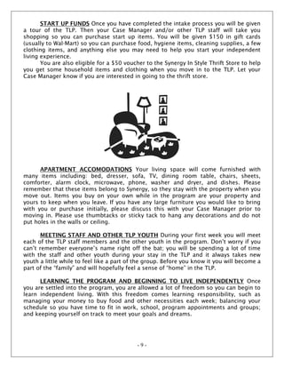 Synergy TLP Youth Handbook | PDF