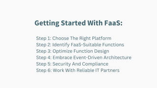 SynergyTop | Accelerating Development With FaaS | PPTX
