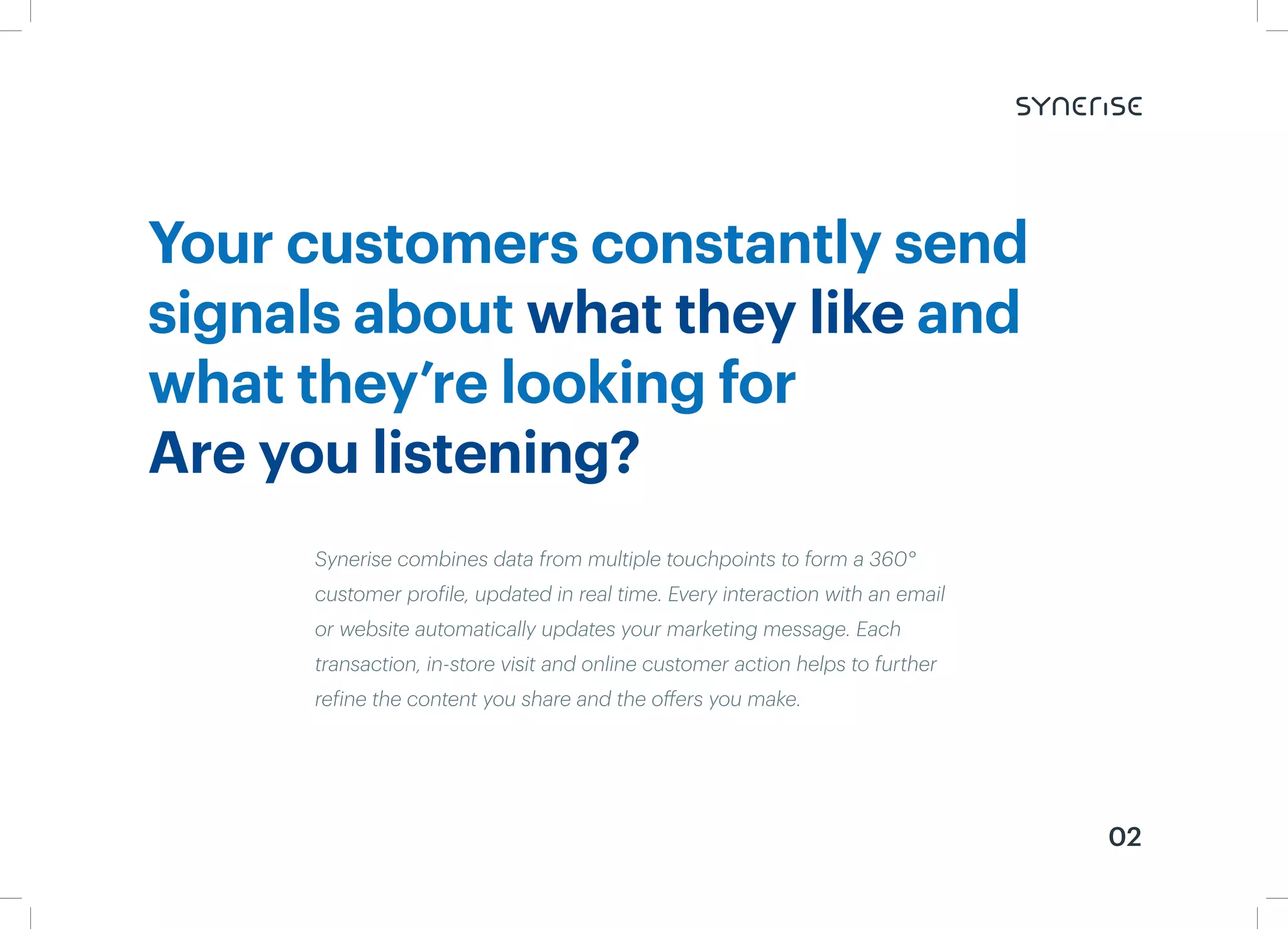 Synerise AI Growth Cloud, solution overview | PPT