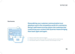 Synerise AI Growth Cloud, solution overview | PPT