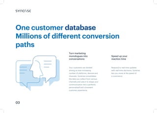 Synerise AI Growth Cloud, solution overview | PDF