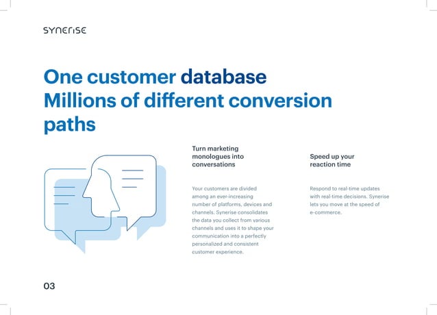 Synerise AI Growth Cloud, solution overview | PPT