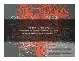 Synesign - The Intersection of Synaesthesia & Design | PPT