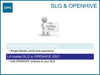 Synetrix Leadership Forum, Converging The Learning Platform With Sims | PPT