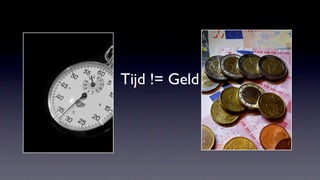 Tijd != Geld != Waarde | KEY