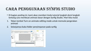 SYNFIG STUDIO dalam membuat animasi 2D.pptx