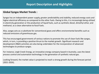 Syngas Market PPT: Opportunities by Types, Demand, Top Manufactures and ...