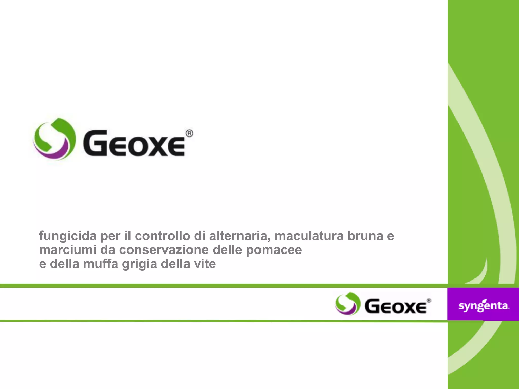 Syngenta geoxe-fmv | PDF | Gardening | Home & Garden