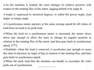 Synhronous motor equivalent circuit | PDF