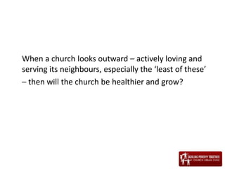 Growing the Church Through Social Action | PPTX