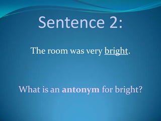 Synonym and Antonym PowerPoint | PPTX