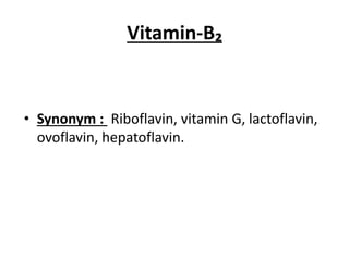 Synonym of vitamins | PPT