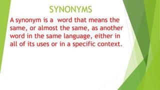 SYNONYMS.pptx