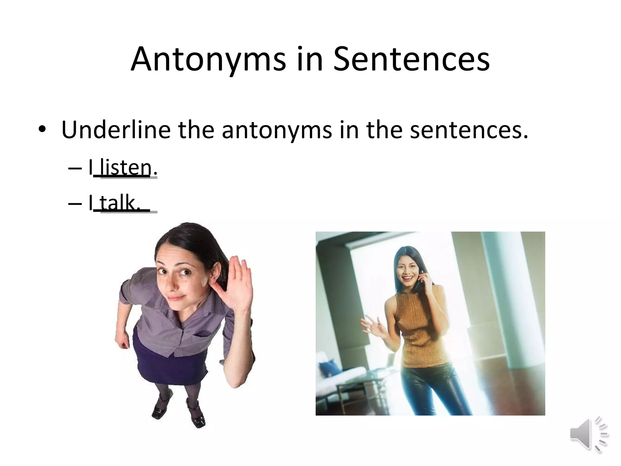 Synonyms and Antonyms | PPT