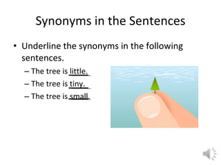 Synonyms and Antonyms | PPT