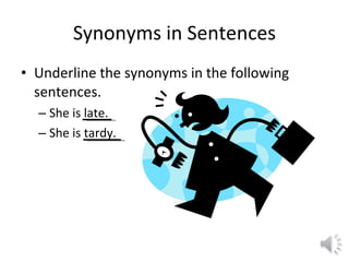 Synonyms and Antonyms | PPT