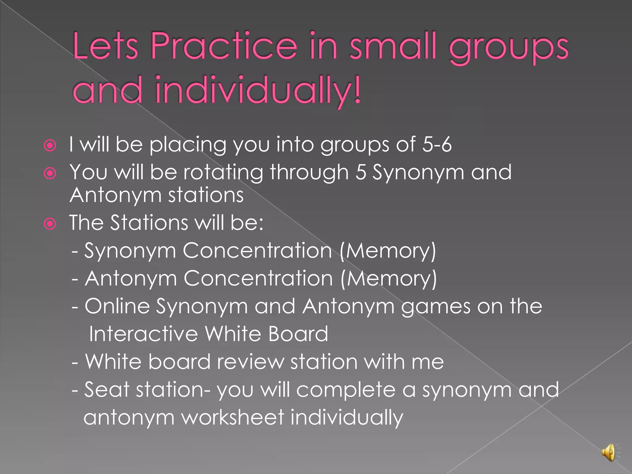 Synonyms and Antonyms | PPTX