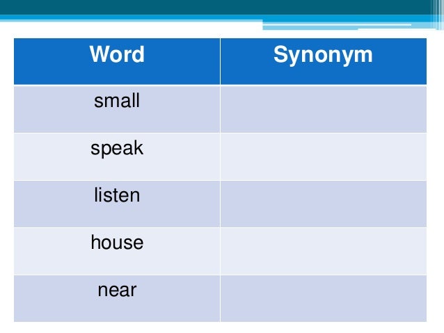 Larger Synonym