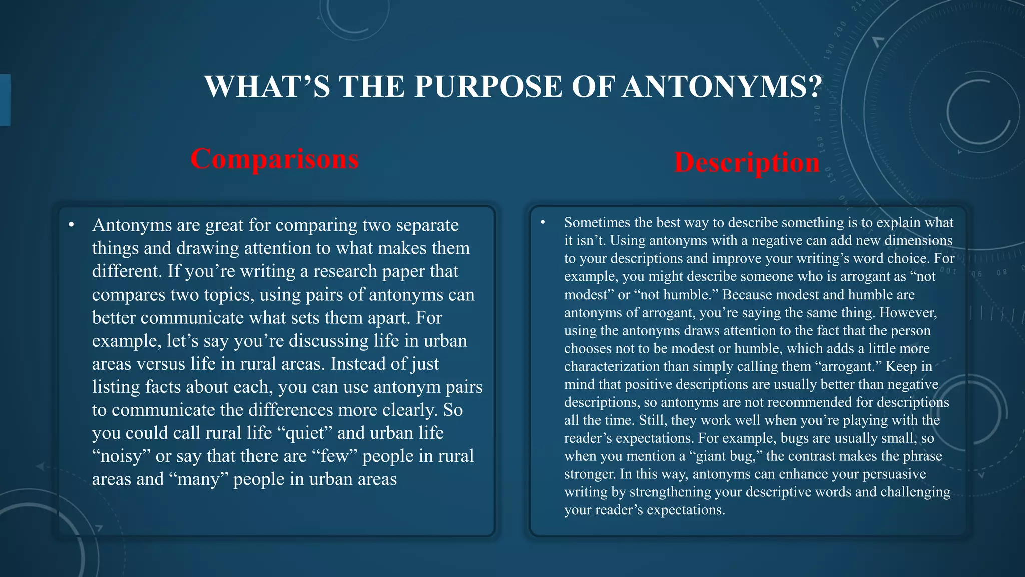 Synonyms and Antonyms.pptx | Dogs | Pets