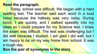 Grade 4 English -Synonyms and Antonyms.pptx