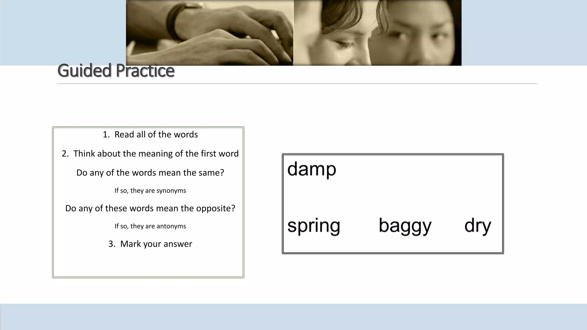 Synonyms and Antonyms Presentation.ppt