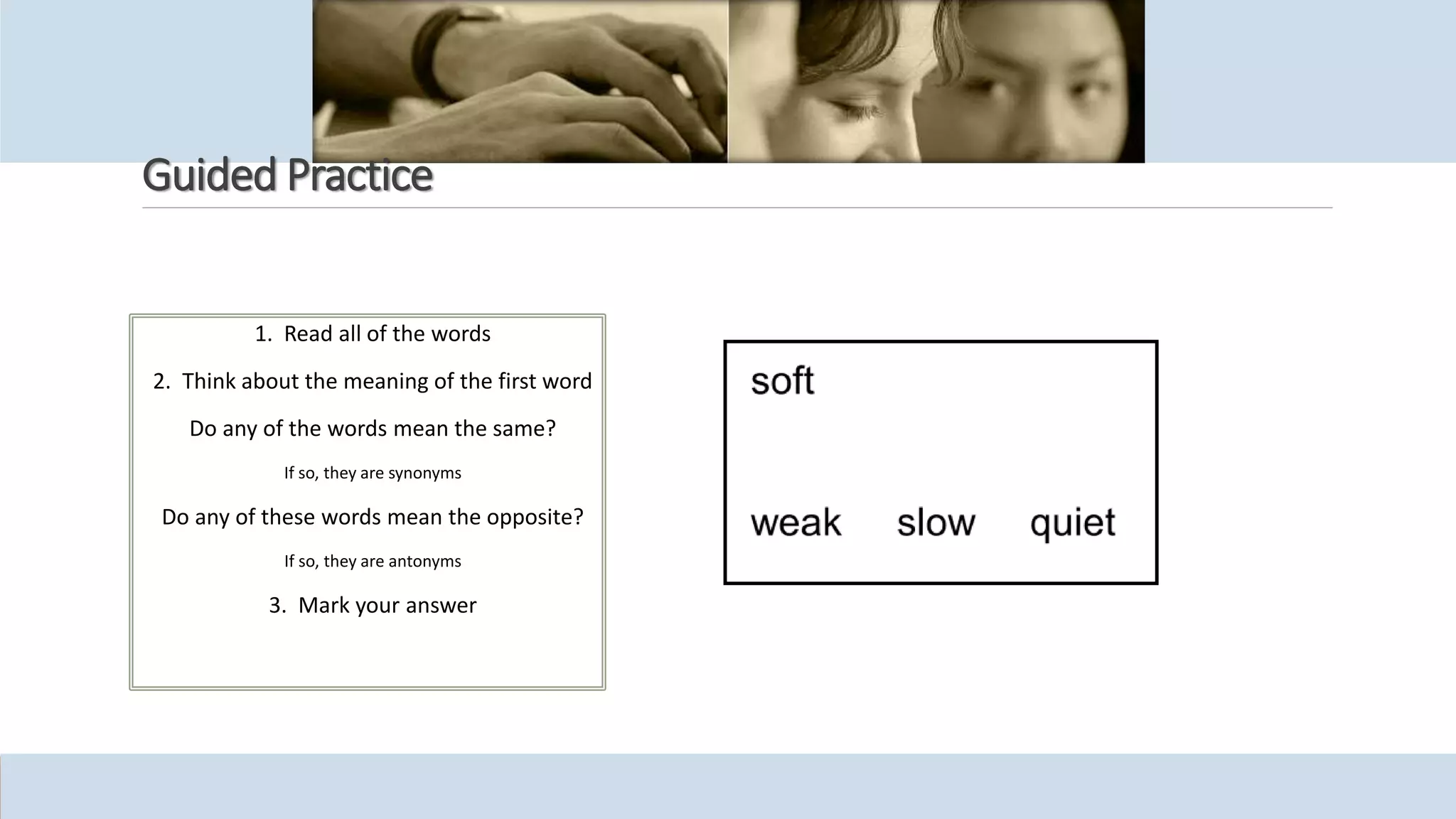 Synonyms and Antonyms Presentation.ppt