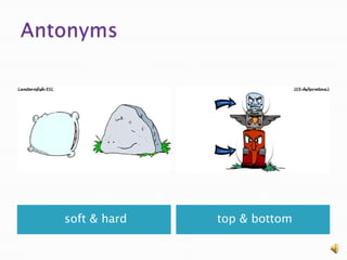 Synonyms & Antonyms, A Grammar Mini-Lesson | PPTX