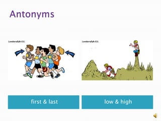 Synonyms & Antonyms, A Grammar Mini-Lesson | PPTX