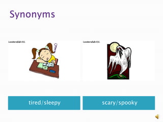 Synonyms & Antonyms, A Grammar Mini-Lesson | PPTX