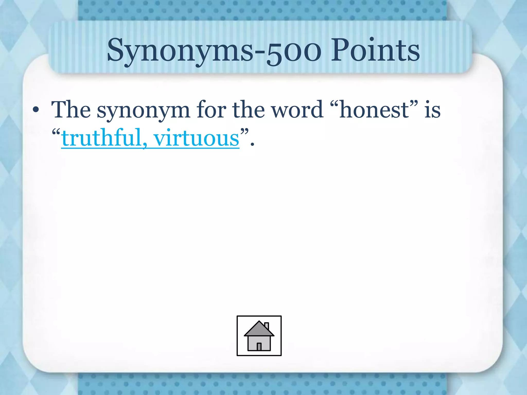 Synonyms, antonyms, homonyms | PPTX
