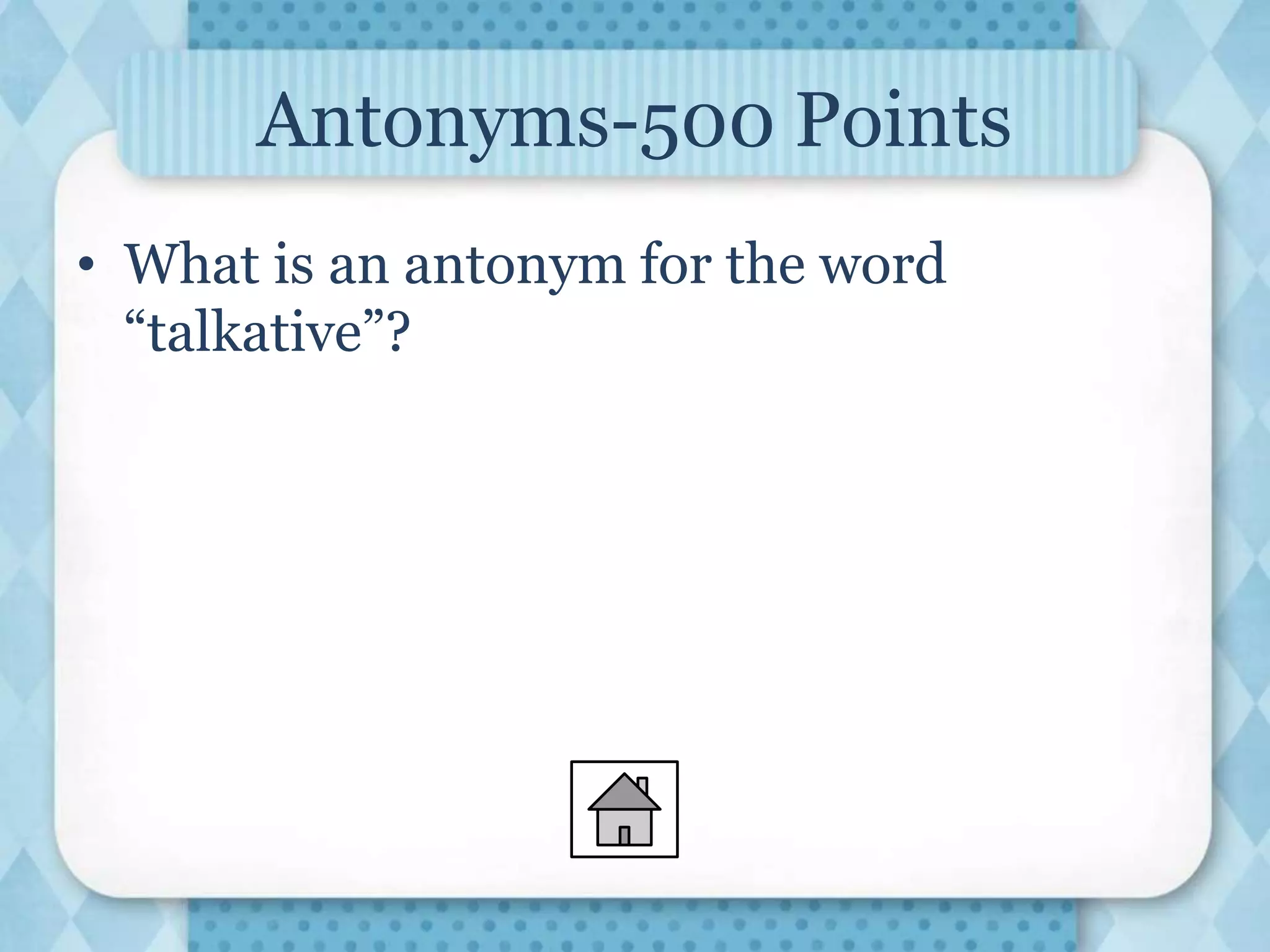 Synonyms, antonyms, homonyms | PPTX
