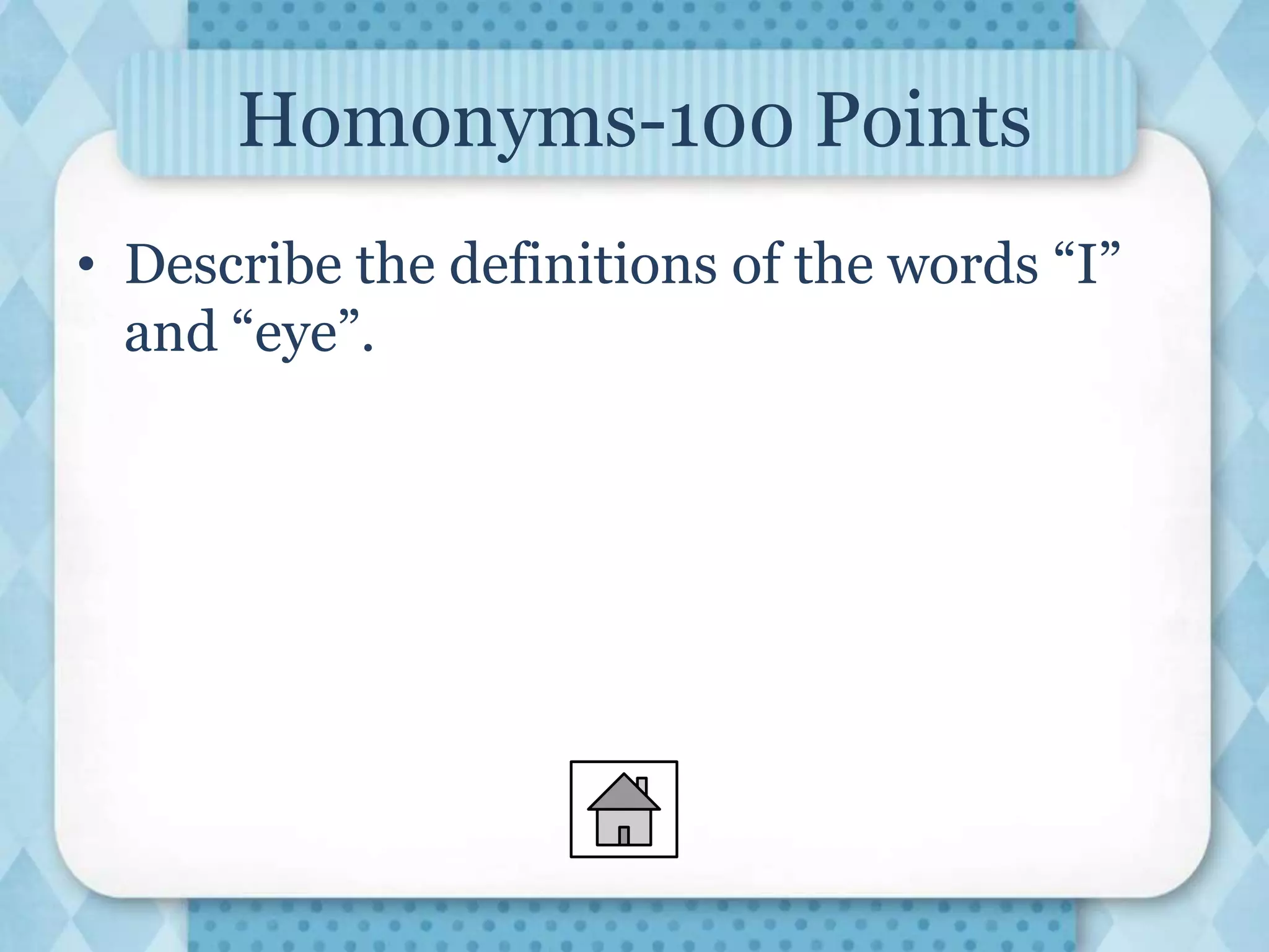 Synonyms, antonyms, homonyms | PPTX